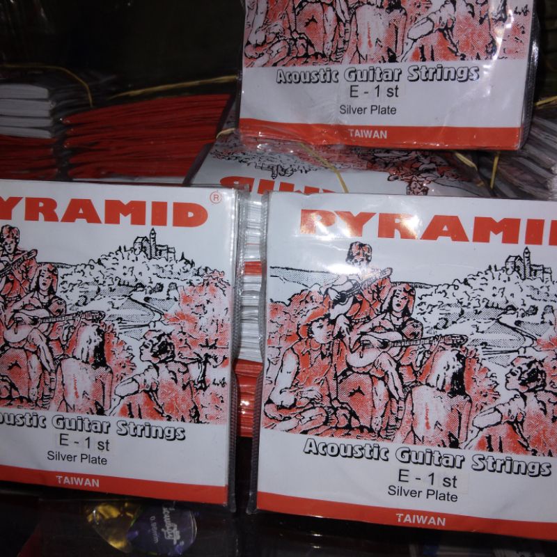 Jual Senar gitar string akustik sudah 1set no 1-6 / tali gitar angin ...
