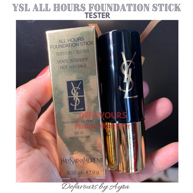 Jual YSL All Hours Foundation Stick Non Gras - Oil Free | Shopee Indonesia