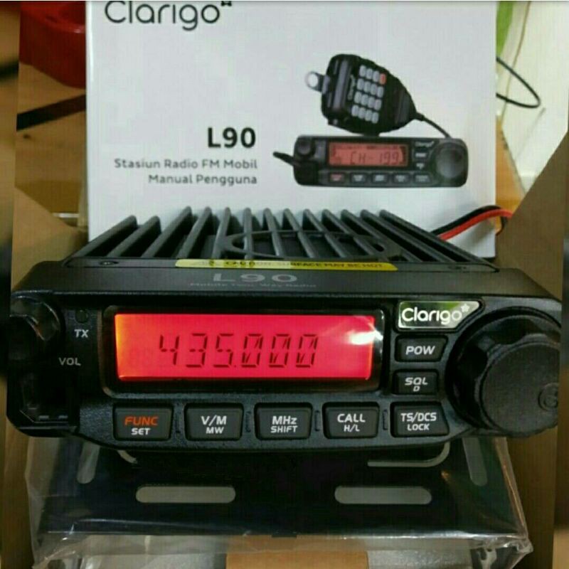 Jual Radio Rig Clarigo L90 UHF:400-470 MHz (Pakai Microphone Firstcom ...