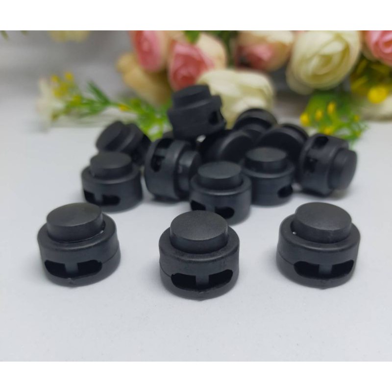 Jual Stopper botol bening/Stopper tabung bening & hitam/ Stopper tali ...