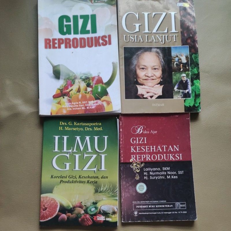 Jual Buku Gizi Reproduksi / Buku Gizi Usia Lanjut / Buku Ilmu Gizi ... Jual Buku Gizi Reproduksi / Buku Gizi Usia Lanjut / Buku Ilmu Gizi ...
