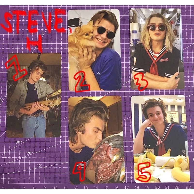 Jual STRANGER THINGS PHOTOCARD FANMADE binder filler wishlist missing ...