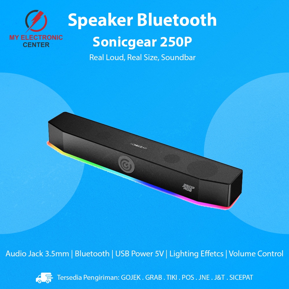 Jual Speaker Bluetooth Sonicgear Neox 250P Soundbar Gaming Music Komputer PC Laptop Notebook HP ...