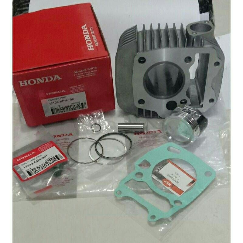 Jual BLOK SET SEHER BORING HONDA SUPRA X 125, KARISMA BETMEN, KIRANA KPH/KVL700, ORI HGP ...