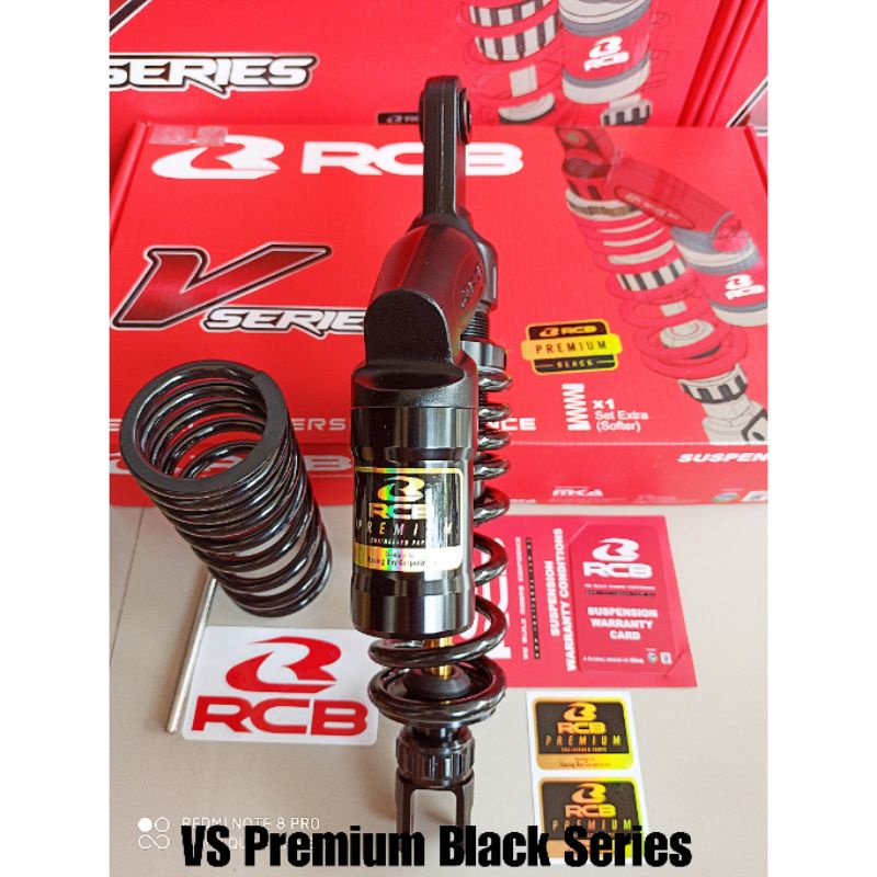 Jual Shock RCB VS Premium Black Vario 125 Vario 150 Beat Deluxe Scoopy ...
