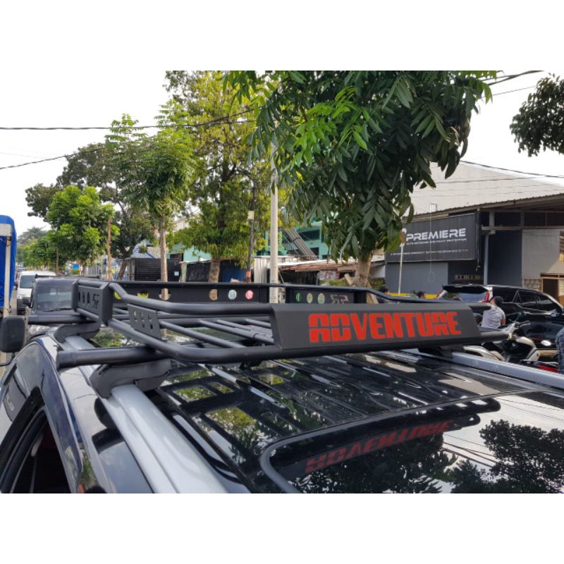 Jual Rak Adventure Atap Mobil Besi Hollow Finishing Powder Coating ...