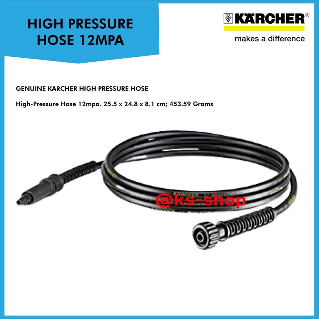 Jual Karcher High Pressure Hose 3 meter 120bar For K1 - K2 Series ...