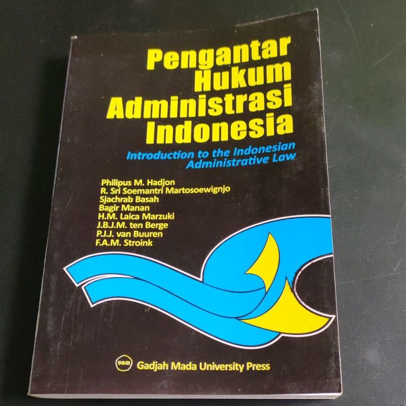 Jual PENGANTAR HUKUM ADMINISTRASI INDONESIA PHILIPUS M. HADJON | Shopee Indonesia