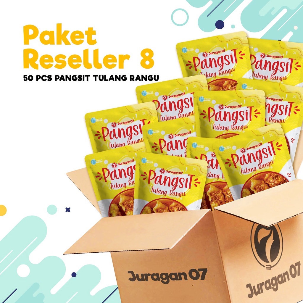 Jual jajanan 07. paket reseller pangsit isi 50pcs | Shopee Indonesia