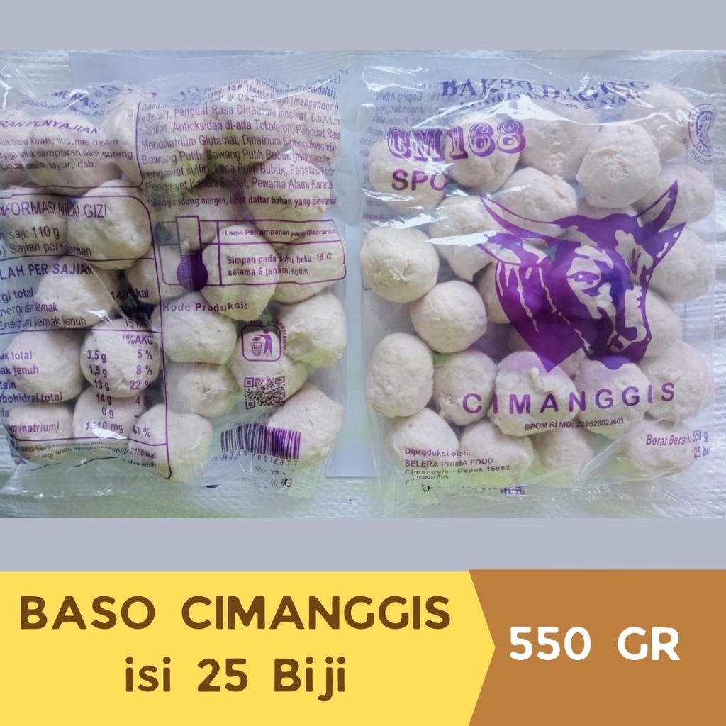 Jual Baso Sapi Cimanggis isi 25 - 50 pcs Baso Daging Sapi CM 168 Cimanggis| Baso Sapi HALAL ...
