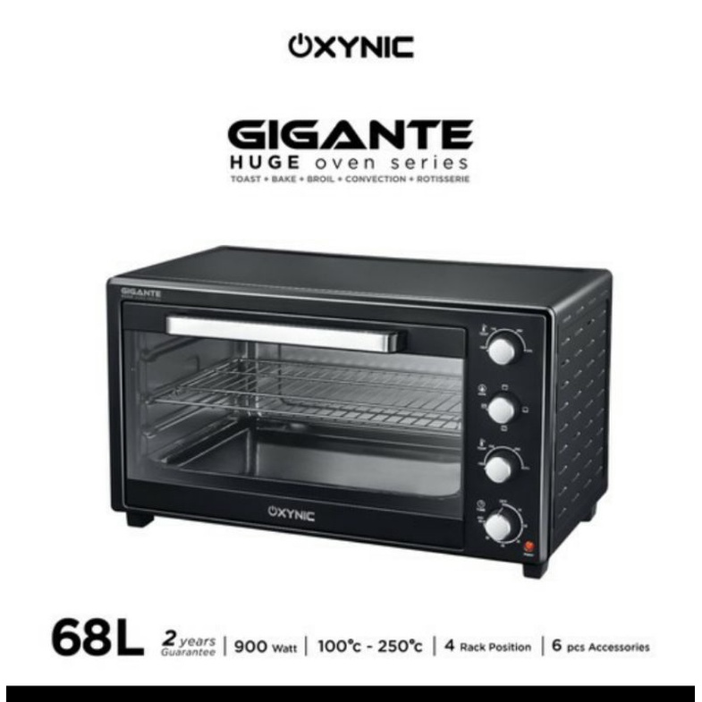 Jual Oxynix Oven Listrik Besar Gigante Huge Electric Oven 68 Liter ...