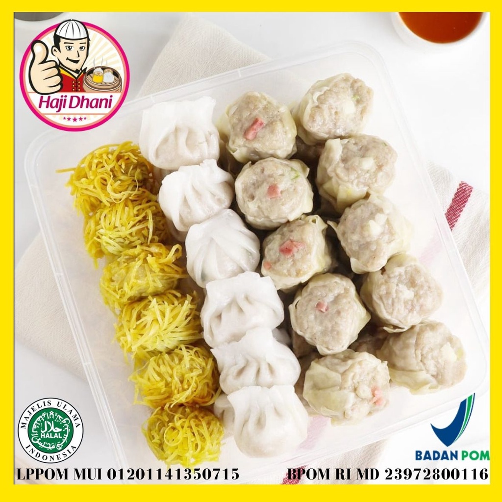 Jual Paket Dimsum Haji Dhani | frozen food ayam mentai murah birtday ...