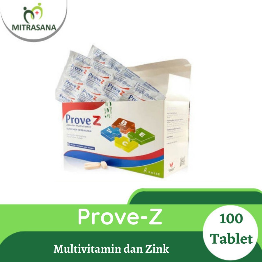 Jual Prove - Z Tablet Isi 100 Tablet | Shopee Indonesia