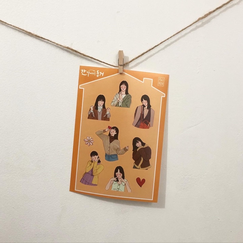 Jual My Roommate is Gumiho Sticker (Lee Dam) | Shopee Indonesia