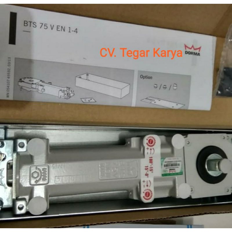 Jual Dorma BTS 75V Floorhinge Dorma BTS 75V engsel Tanam Original ...