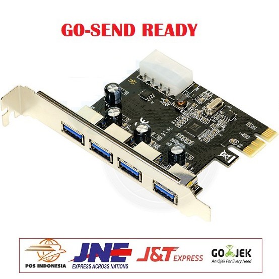 Jual PCI EXPRESS USB 3.0 4-Port | Shopee Indonesia