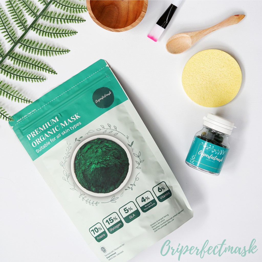 Jual Oriperfectmask Masker Wajah Organik Terbaik Solusi Untuk Menghilangkan Jerawat dan Bekasnya ...