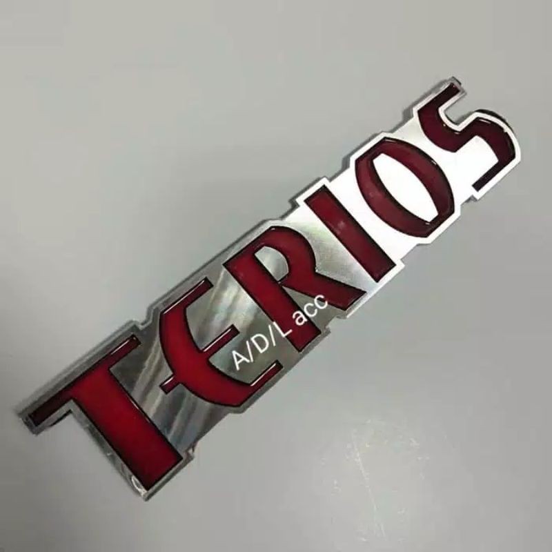 Jual logo emblem stiker daihatsu SEMUA MOBIL terios plat besi keras ...