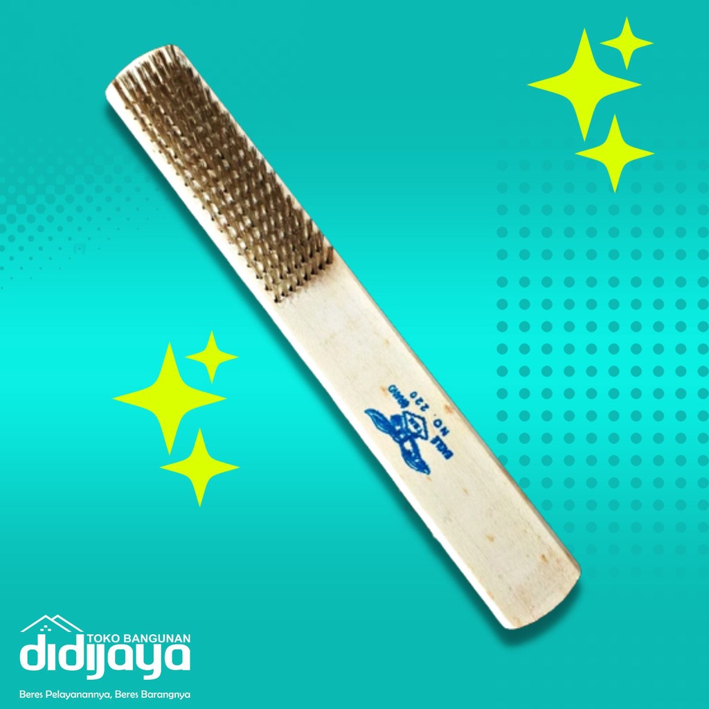 Jual Sikat Kawat Baja Halus - Sikat Besi Halus - Wire Brush | Shopee ...