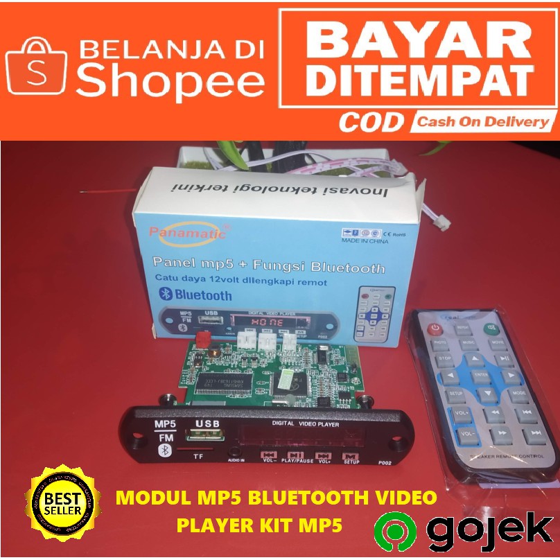 Jual MODUL MP5 BLUETOOTH VIDEO PLAYER KIT MP5 | Shopee Indonesia