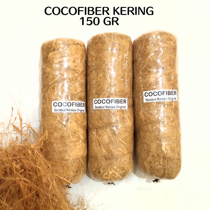 Jual cocofiber Coco Fiber Serabut Serat Sabut Kelapa warna cerah bersih ...