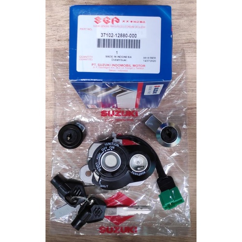 Jual Lock assy steering set atau kunci kontak komplit Satria Fu ...