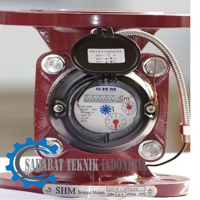 Jual Meteran Air Limbah SHM Sewage 10Inch DN250 HOT Temp MAX 130 C ...
