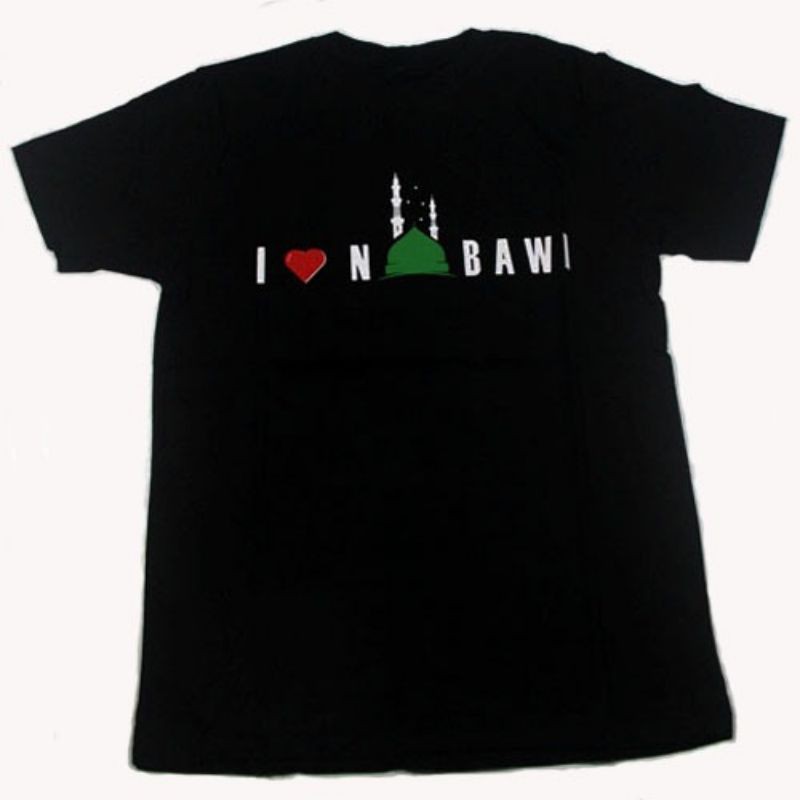 Jual Kaos I Love Nabawi by Moji merch | Shopee Indonesia