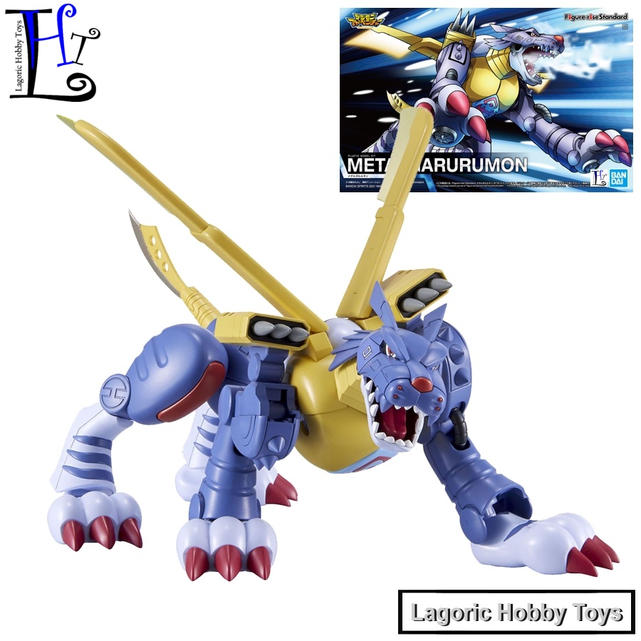 Jual Figure Rise Standard Metal Garurumon [Digimon] Bandai Mainan ...