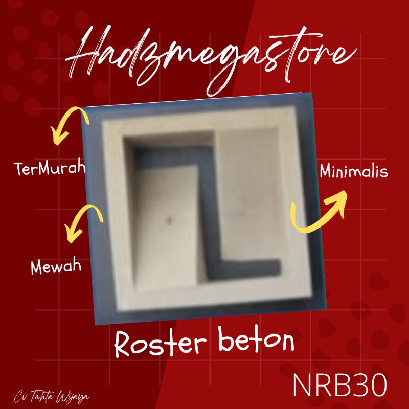 Jual Roster Beton Minimalis Loster Beton minimalis All Motif/Roster ...