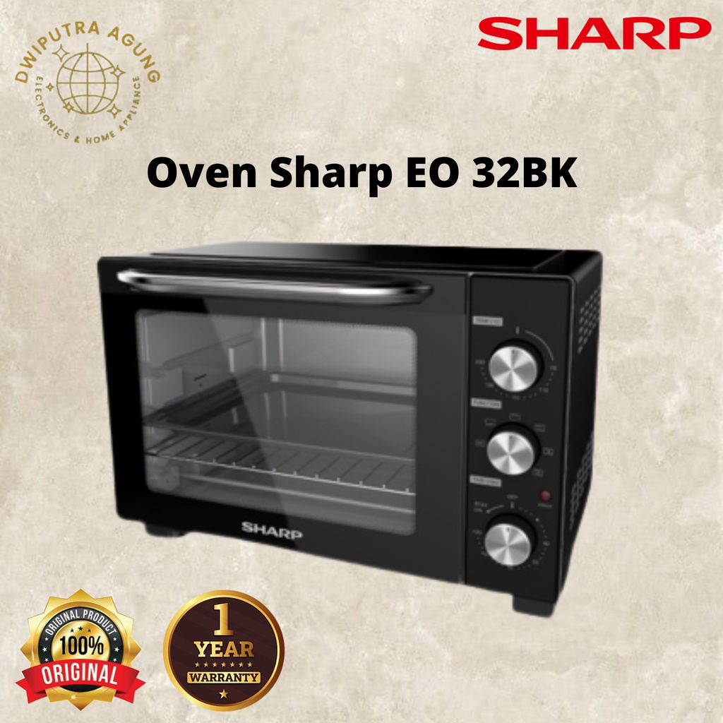 Jual Sharp Electric Oven Listrik EO 32BKN EO 25BK / EO25BK / EO32BK ...