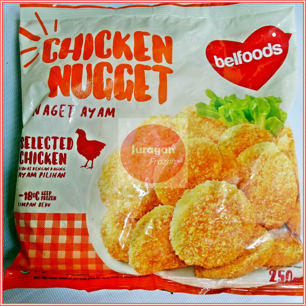 Jual BELFOODS NUGGET AYAM CHICKEN NAGET FAVORITE FROZEN FOOD | Shopee ...