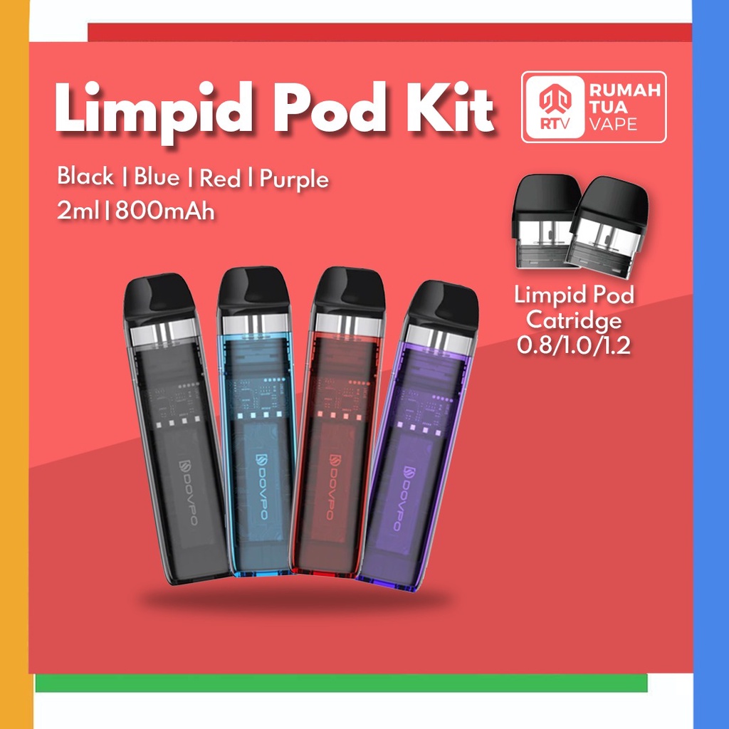 Jual LIMPID 800MAH POD KIT | Shopee Indonesia