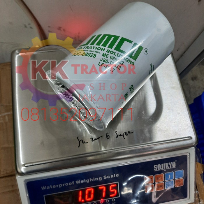 Jual FILTER OLI SK200-6 SUPER FILTER OLI "JIMCO" PN ME-088532 | Shopee ...