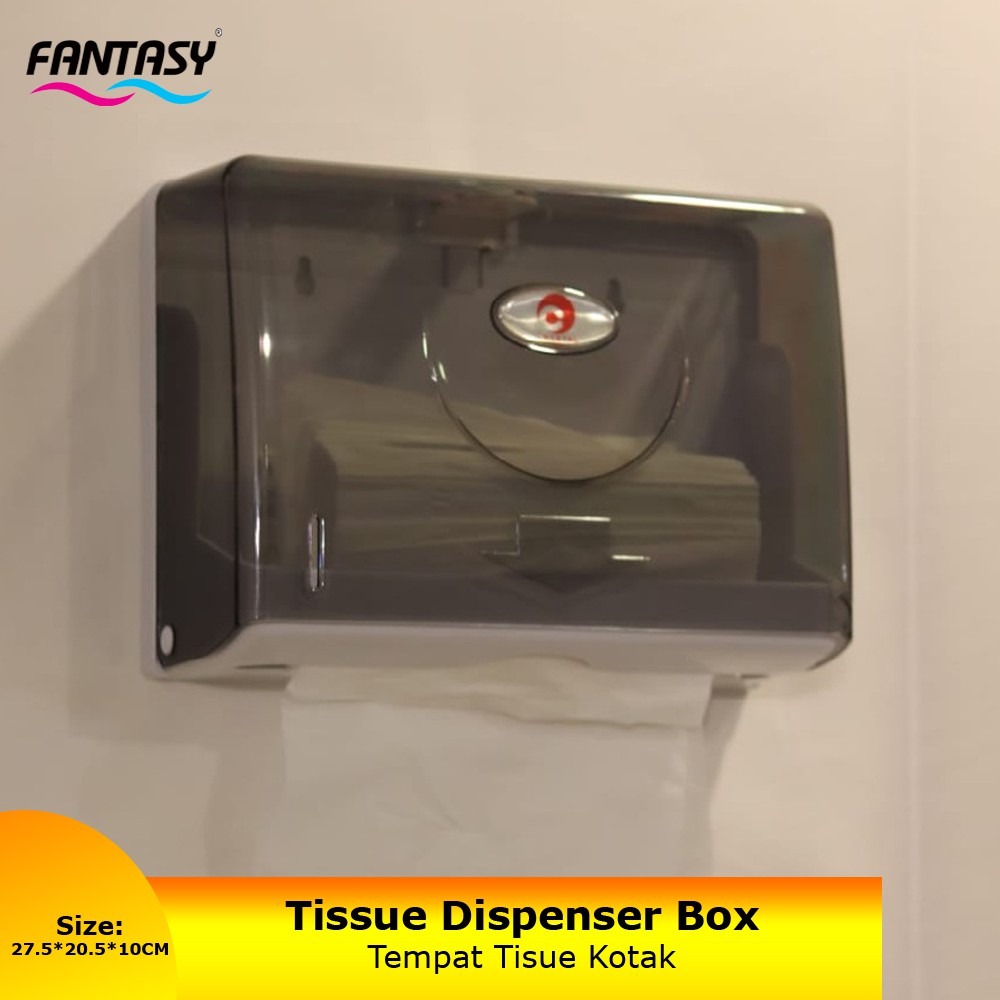 Jual Fantasy Crystal Tissue Dispenser Tempat Tissue Toilet Dinding ...
