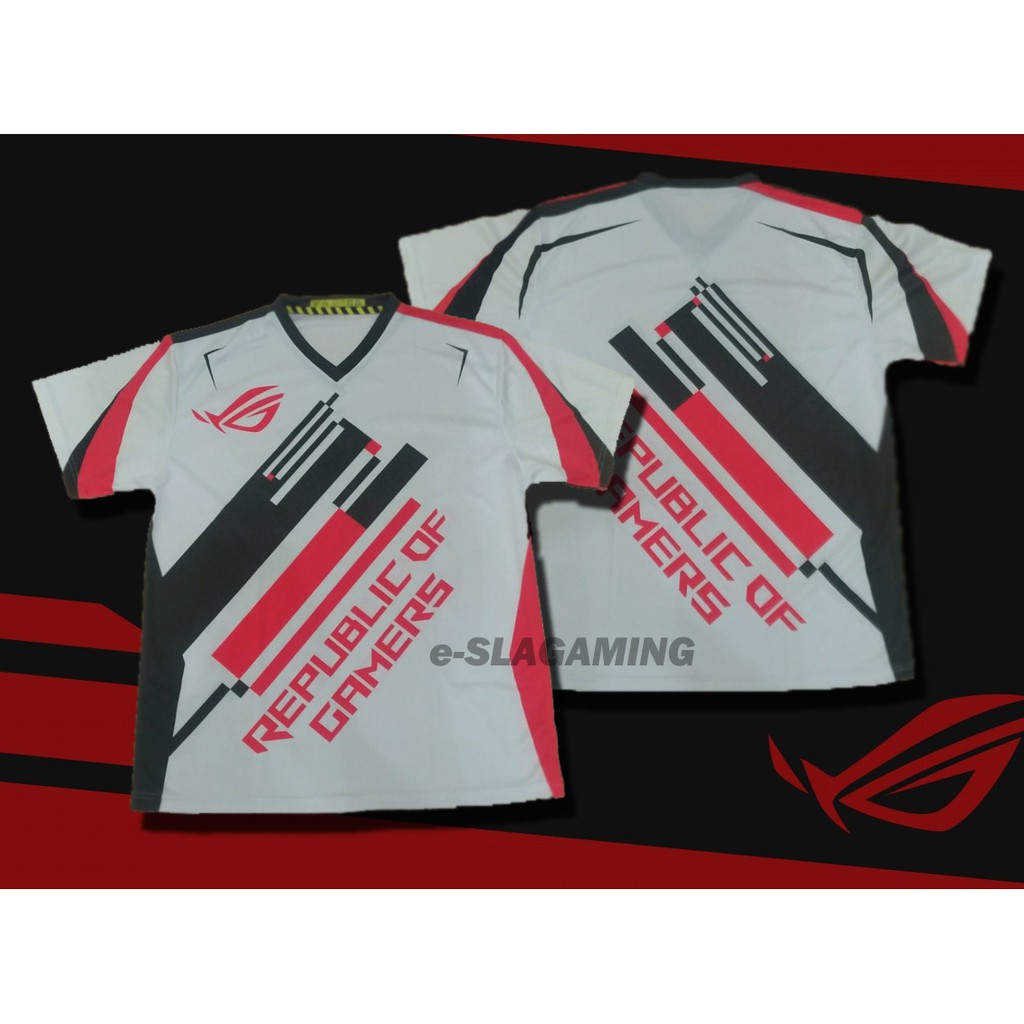 Jual Jersey ASUS ROG v3 - Kaos Gaming Steelseries Dota | Shopee Indonesia