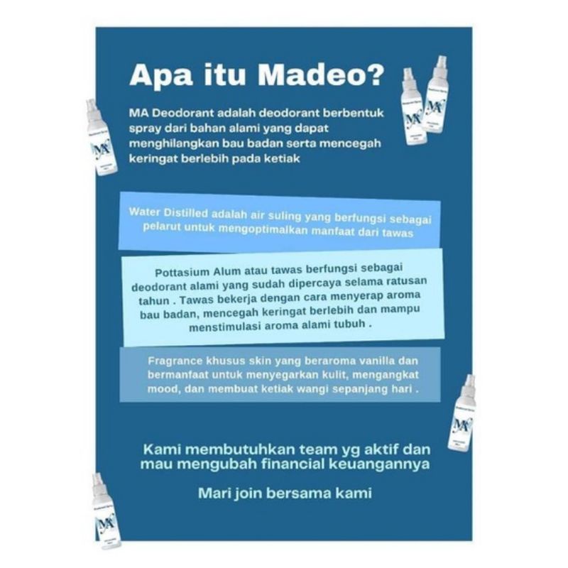 Jual MA DEODORANT | Shopee Indonesia
