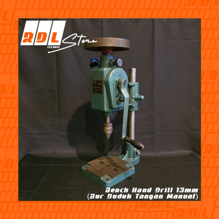 Jual Mesin Bor Bench Hand Drill 13Mm (Bor Duduk Tangan Manual) | Shopee ...