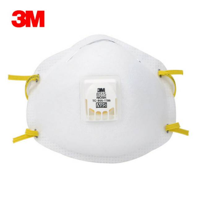 Jual 3M Masker Safety Welding Tipe 8515 Respirator N95/ harga untuk 1 ...