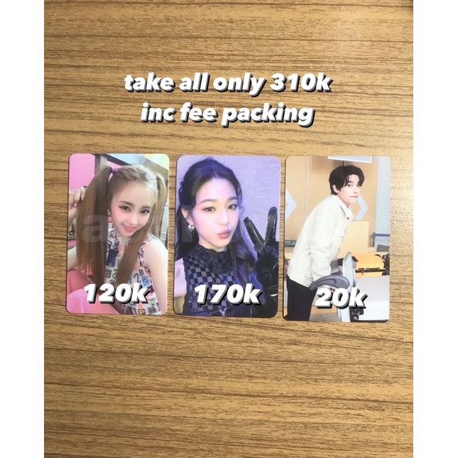 Jual PHOTOCARD IVE WONYOUNG BENEFIT SOUNDWAVE BUNDLE PC WONY BENE SW ...