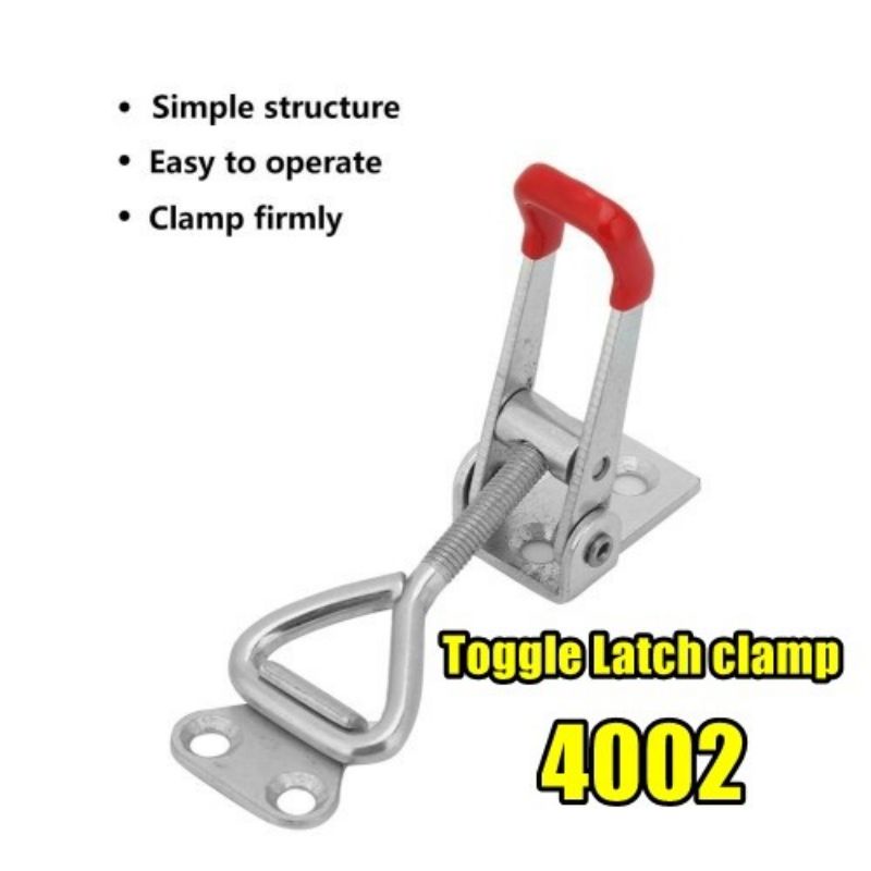 Jual Klem Jepit Lemari Kotak 440lbs Toggle Latch Clamp 200kg Pengunci ...