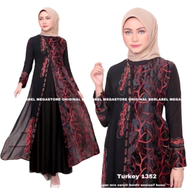 Jual Gamis syari asdf Lebaran 99 Ori Murah Rabbani Gamis Hitam Wanita ...