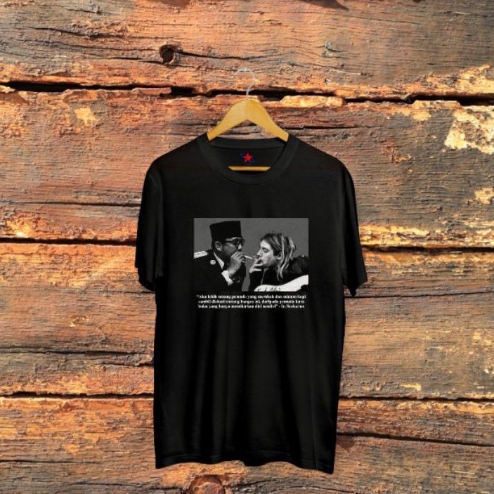 Jual baju Kaos Bung Karno kurt cobain kaos Soekarno X kurt cobain ... Jual baju Kaos Bung Karno kurt cobain kaos Soekarno X kurt cobain ...