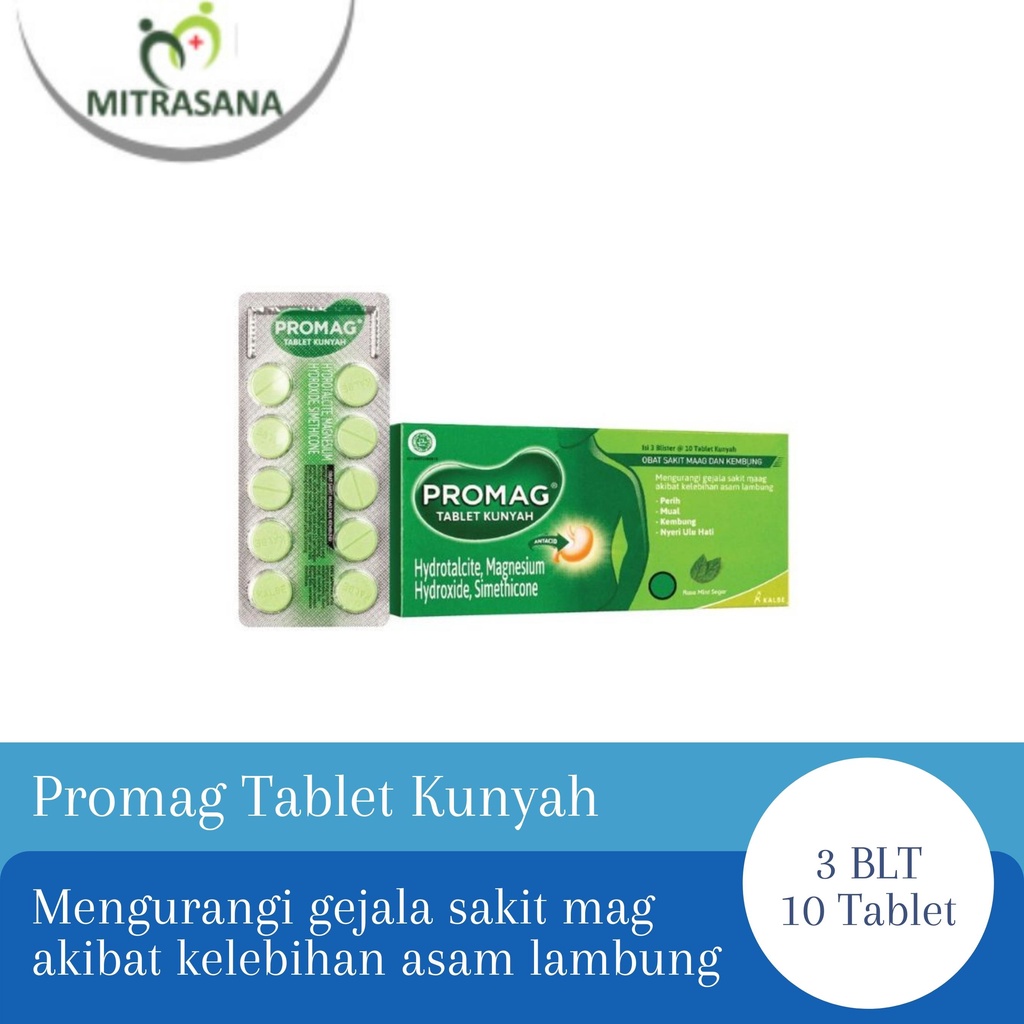 Jual PROMAG 3 BLT@10 TAB | Shopee Indonesia