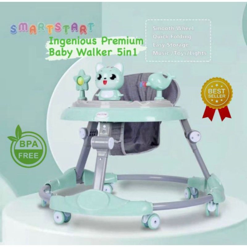 Jual Smart start baby walker kitten / alat bantu jalan | Shopee Indonesia