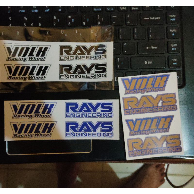 Jual stiker Volk Rays TE37 | Shopee Indonesia