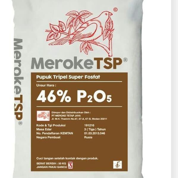 Jual Meroke TSP 46 Pupuk TSP46 Fosfat P2O5 utk Pertanian Perkebunan ...
