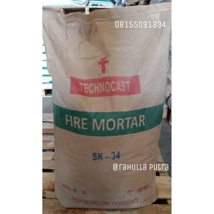 Jual Semen tahan api Mortar SK-34 | Shopee Indonesia