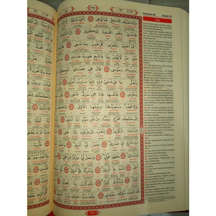 Jual Alquran AT-THAYYIB A4, Al-Quran Arab Latin Terjemah Per kata ...