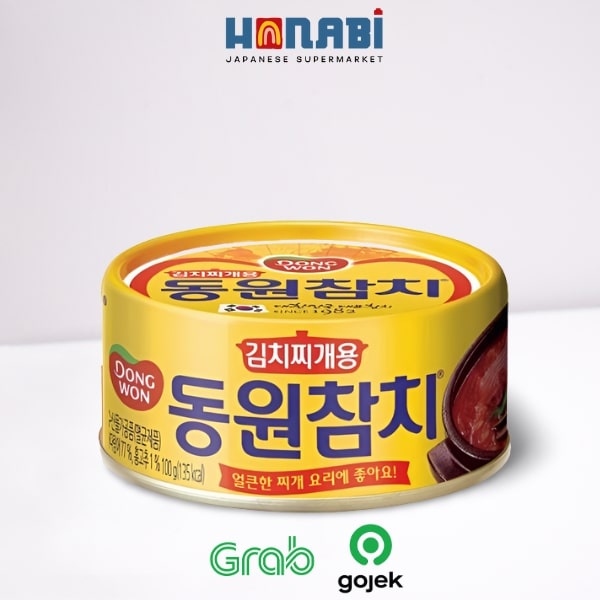Jual Dongwon Tuna With Kimchi 100g - Tuna For Kimchi Jjigae Made In Korea | Shopee Indonesia